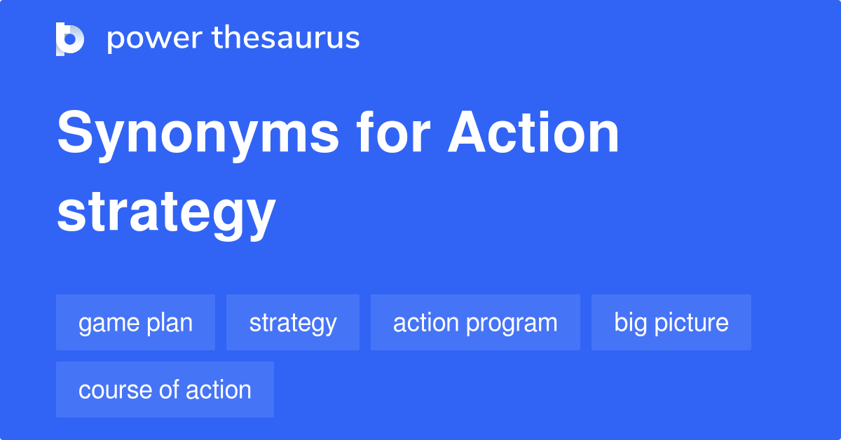 25 Synonyms for Action Strategy related to Scheme