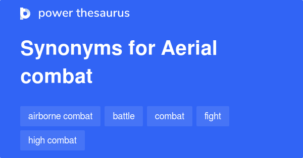 Aerial Combat synonyms - 113 Words and Phrases for Aerial Combat