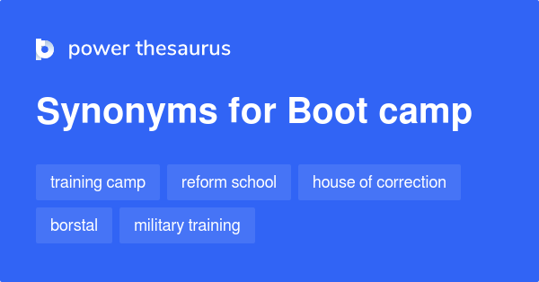 BOOT CAMP Synonyms: 306 Similar Words & Phrases