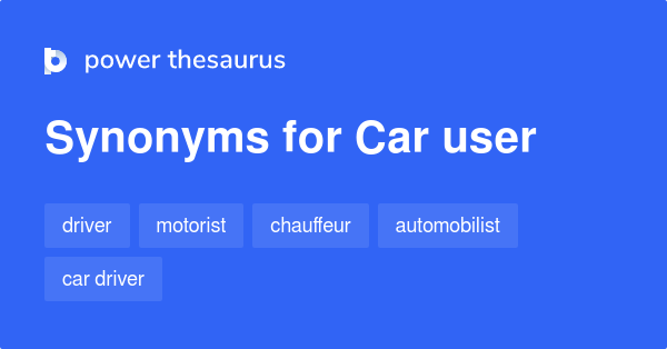 52 CAR USER Synonyms