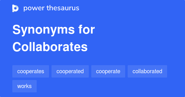 Collaboration Synonym