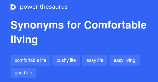 Comfortable Synonym