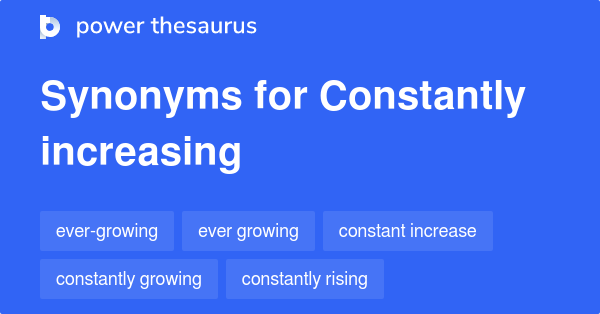 Increasing Synonym