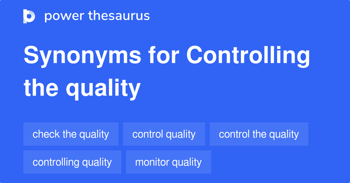 Controlling Synonym