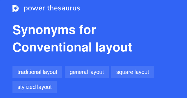 Conventional Synonym