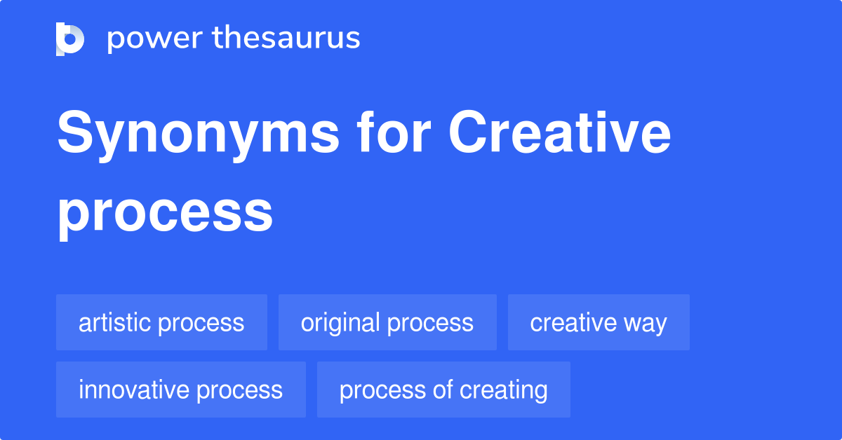 CREATIVE PROCESS Synonyms: 91 Similar Words & Phrases