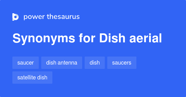 Dish Aerial synonyms - 22 Words and Phrases for Dish Aerial
