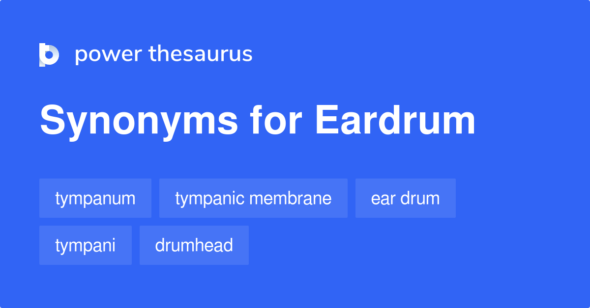 EARDRUM Synonyms: 177 Similar Words & Phrases