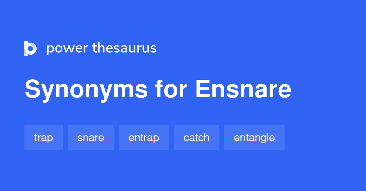 ENSNARE Synonyms: 1 147 Similar Words & Phrases