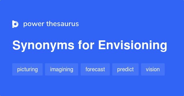 ENVISIONING Synonyms: 588 Similar Words & Phrases