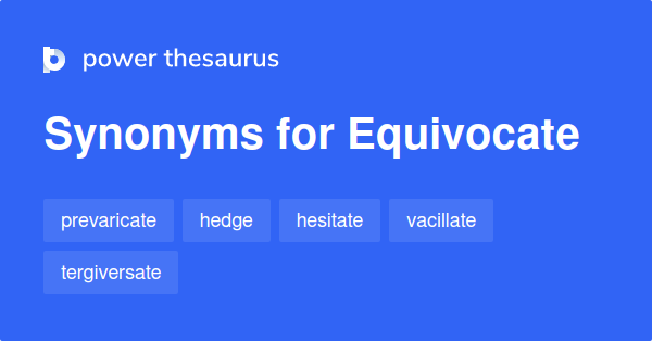 Equivocate