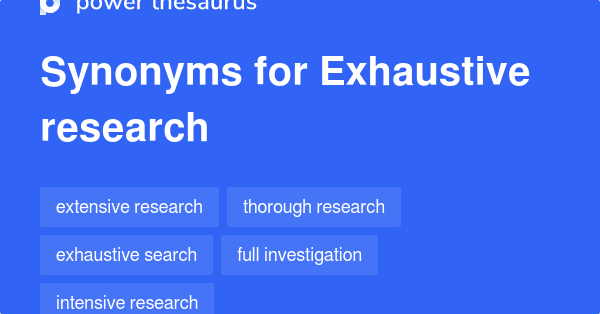 Exhausted Synonym