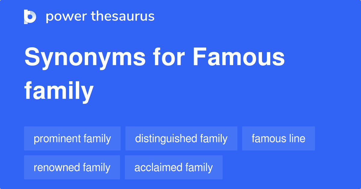 Famous F Family