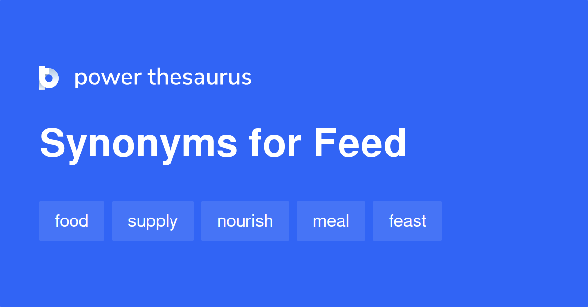 FEED Synonyms: 2 409 Similar Words & Phrases
