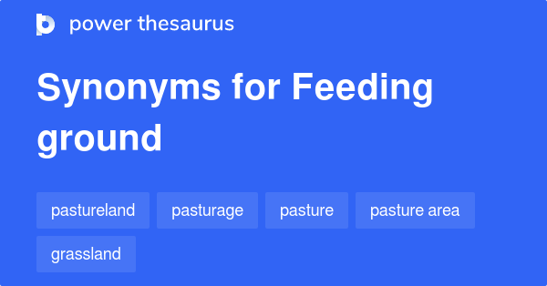 FEEDING GROUND Synonyms: 59 Similar Words & Phrases