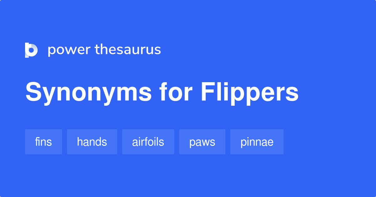FLIPPERS Synonyms: 327 Similar Words & Phrases
