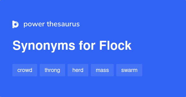 FLOCK Synonyms: 1 825 Similar Words & Phrases