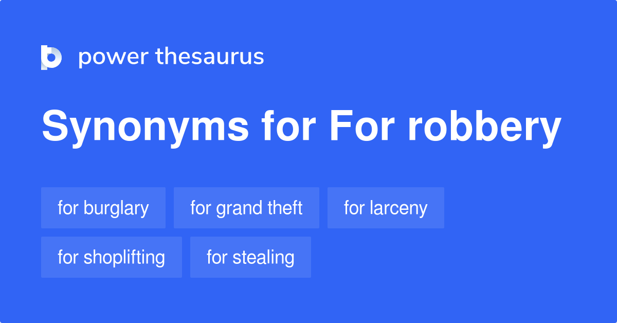 Robbery Meaning