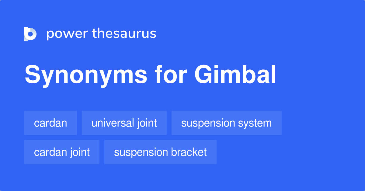 GIMBAL Synonyms: 69 Similar Words & Phrases