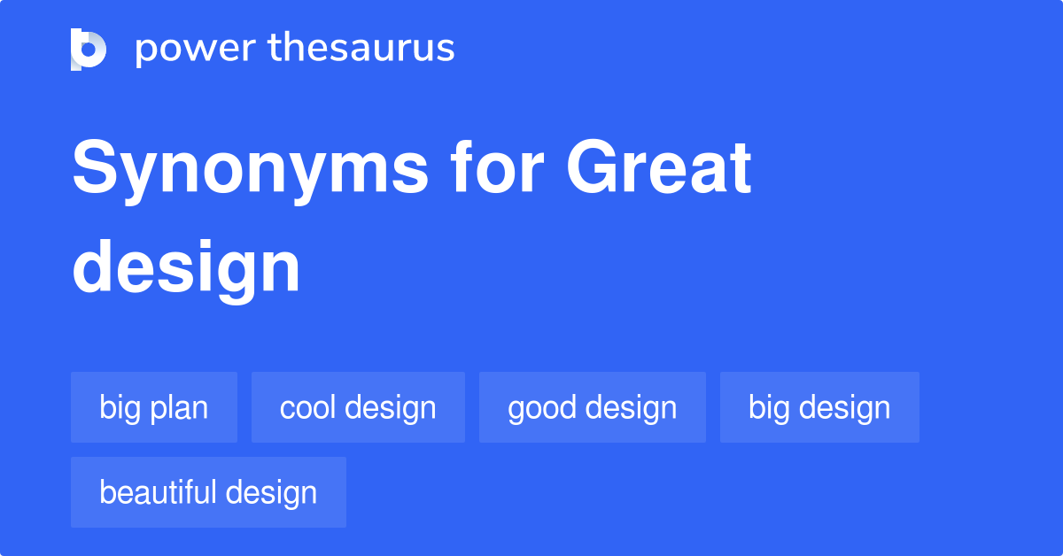 161 GREAT DESIGN Synonyms