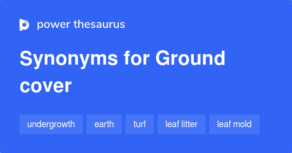 GROUND COVER Synonyms: 303 Similar Words & Phrases