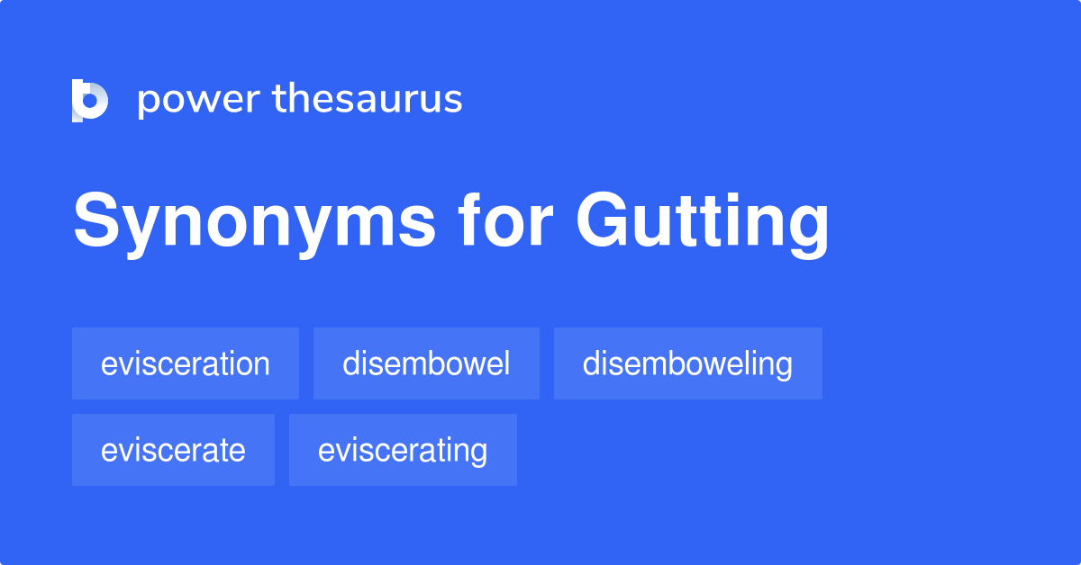 294 GUTTING Synonyms