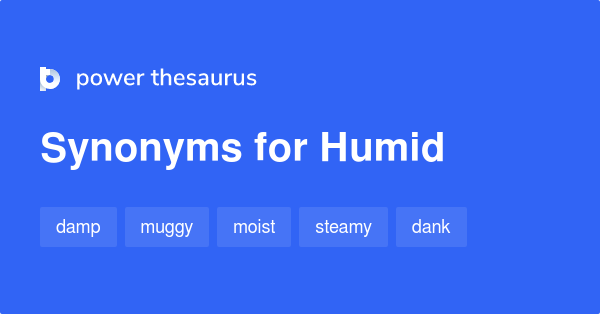 HUMID Synonyms: 633 Similar Words & Phrases