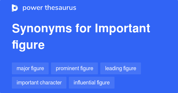 IMPORTANT FIGURE Synonyms: 192 Similar Phrases