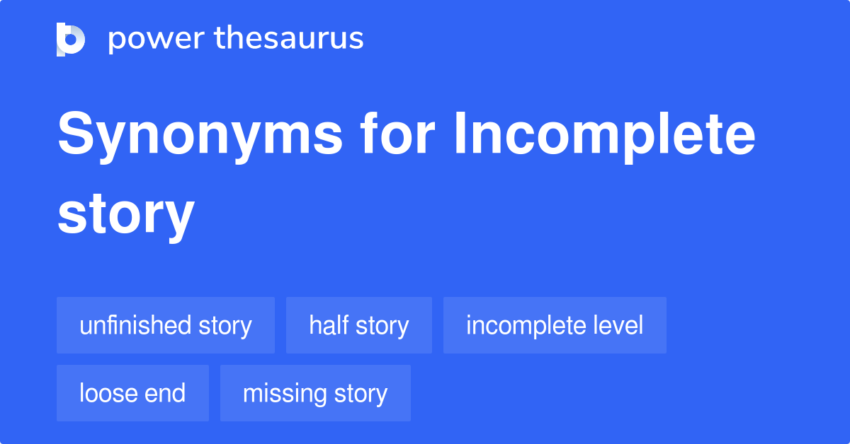 Incomplete Love Synonyms Example Of Fixed Pattern Matching The Idea Of