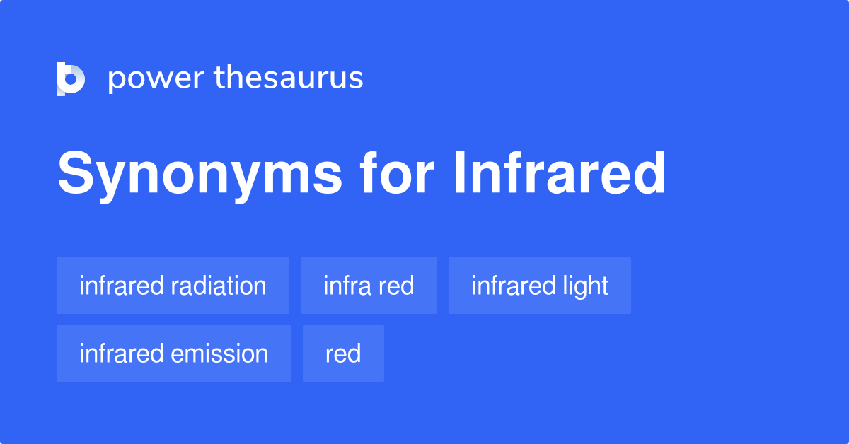 INFRARED Synonyms: 189 Similar Words & Phrases