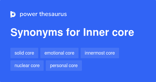 INNER CORE Synonyms: 178 Similar Words & Phrases