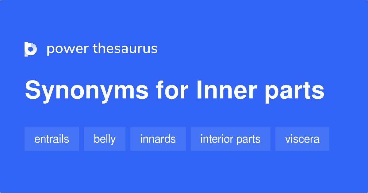 INNER PARTS Synonyms: 139 Similar Words & Phrases