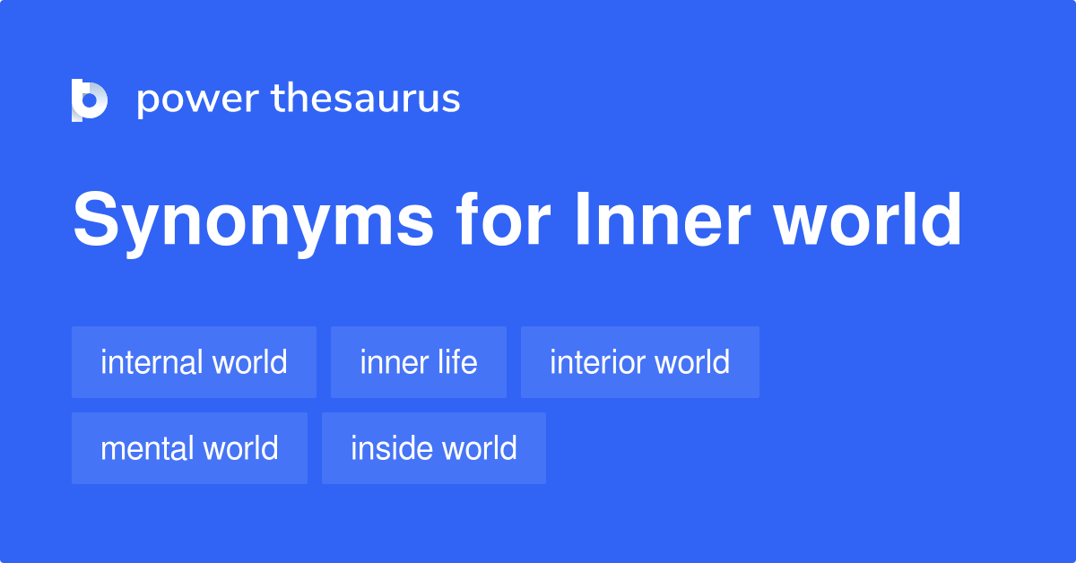 INNER WORLD Synonyms: 155 Similar Words & Phrases