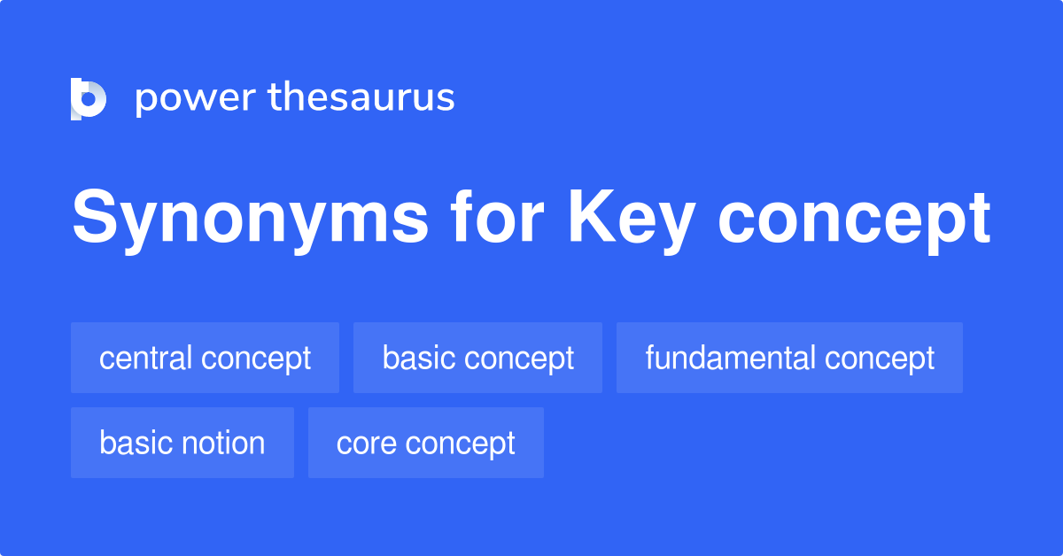KEY CONCEPT Synonyms: 443 Similar Words & Phrases
