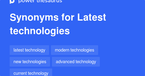 Technology Synonym