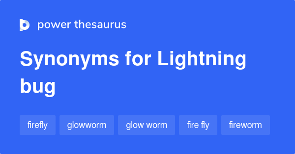 LIGHTNING BUG Synonyms: 51 Similar Words & Phrases