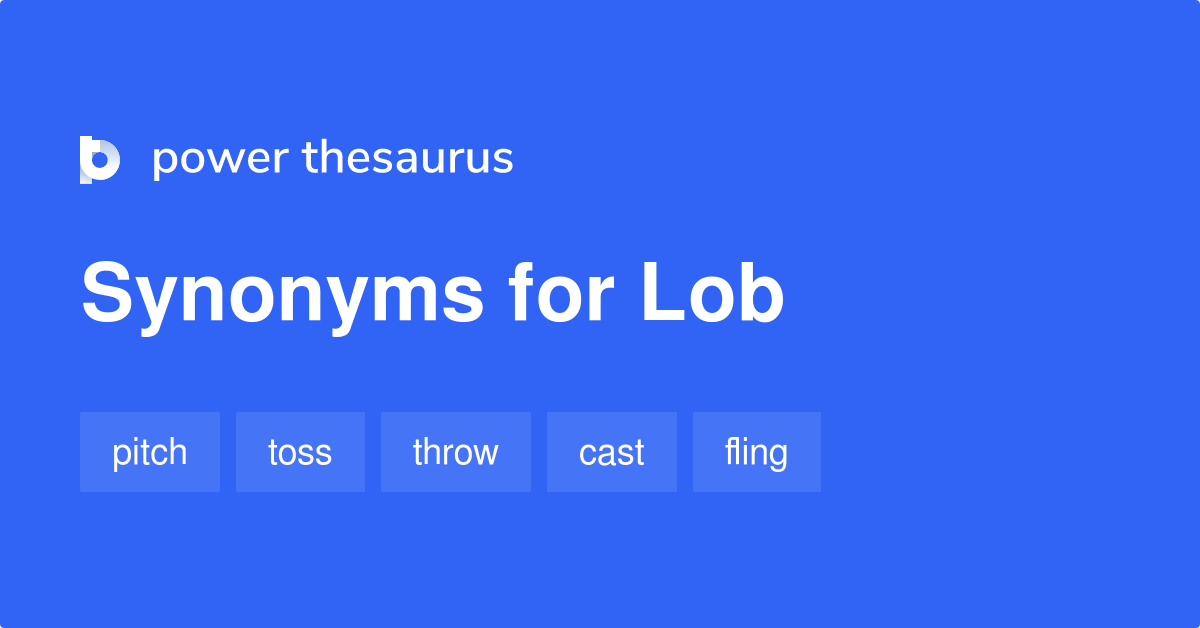 LOB Synonyms: 793 Similar Words & Phrases