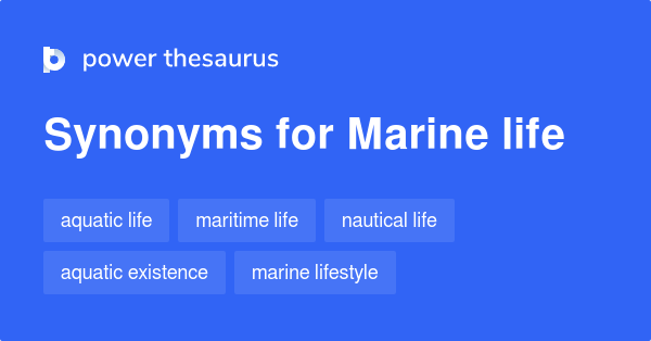 MARINE LIFE Synonyms: 345 Similar Words & Phrases