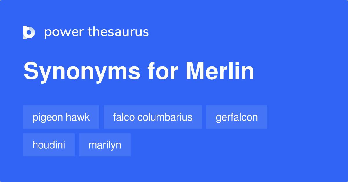 MERLIN Synonyms: 146 Similar Words & Phrases