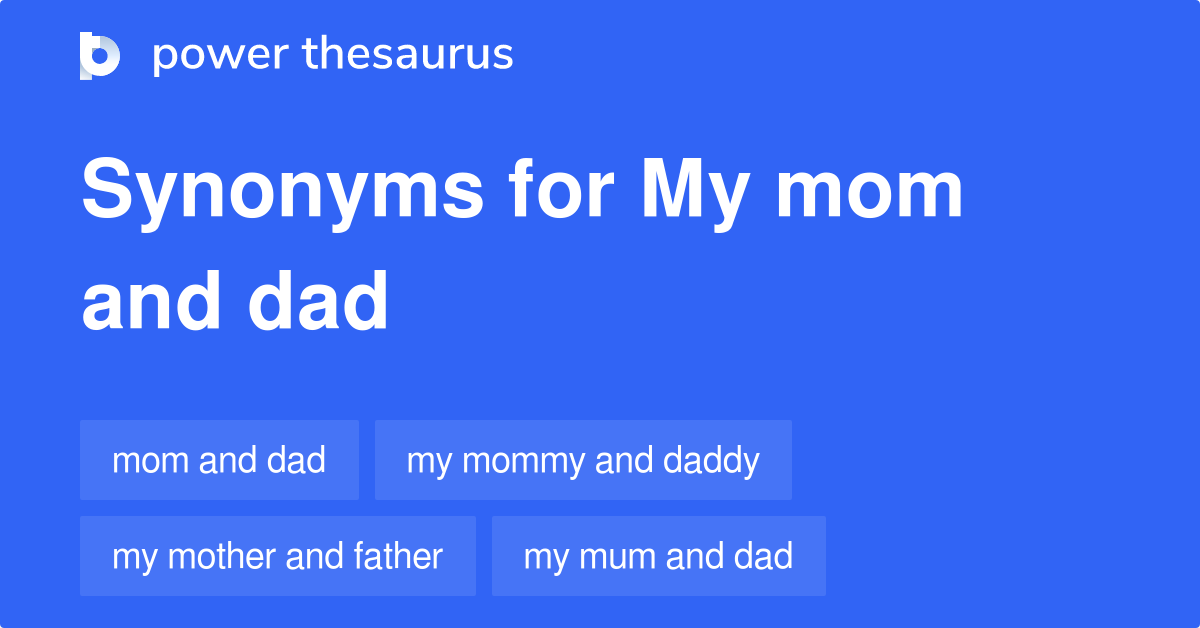 Mom And Dad Word