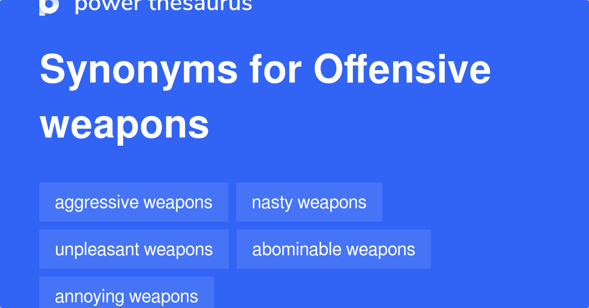 Offense Synonym