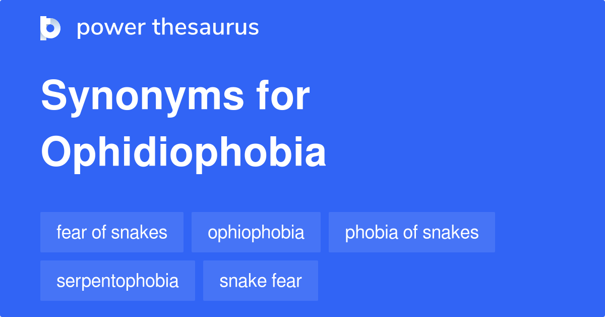 Ophidiophobia