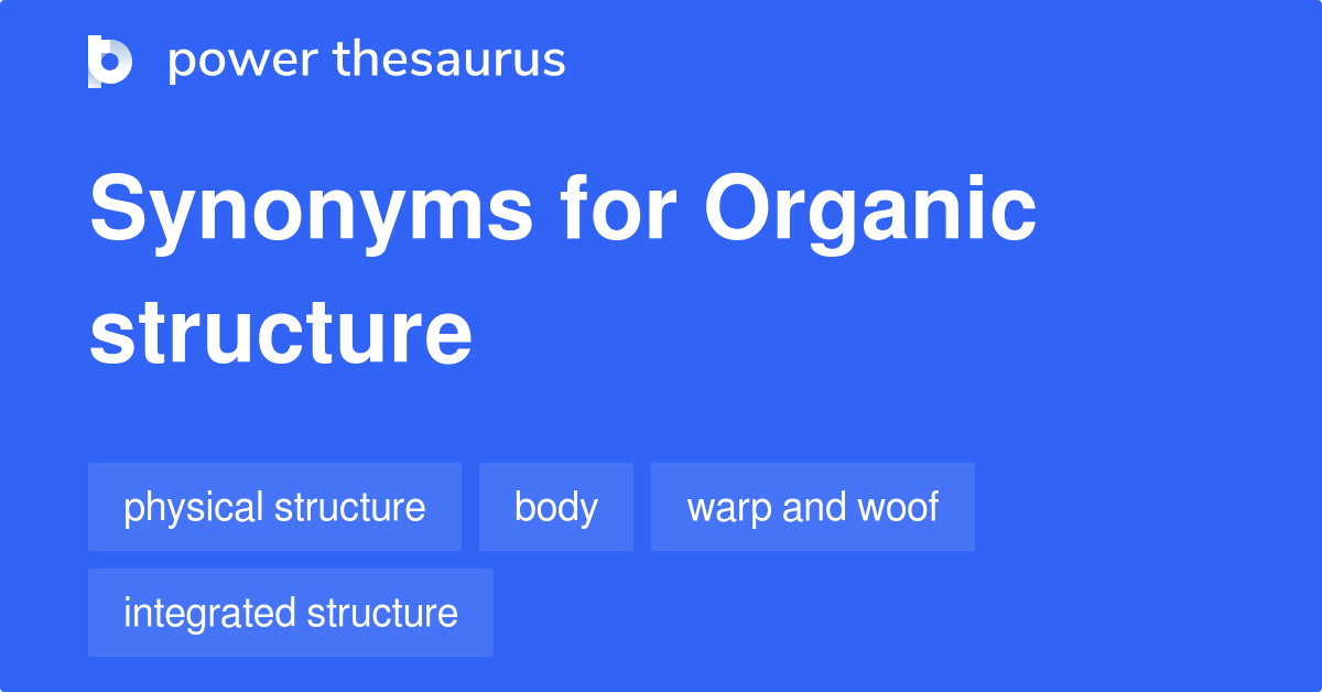 177 ORGANIC STRUCTURE Synonyms