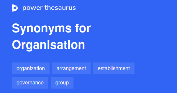 ORGANISATION Synonyms: 651 Similar Words & Phrases