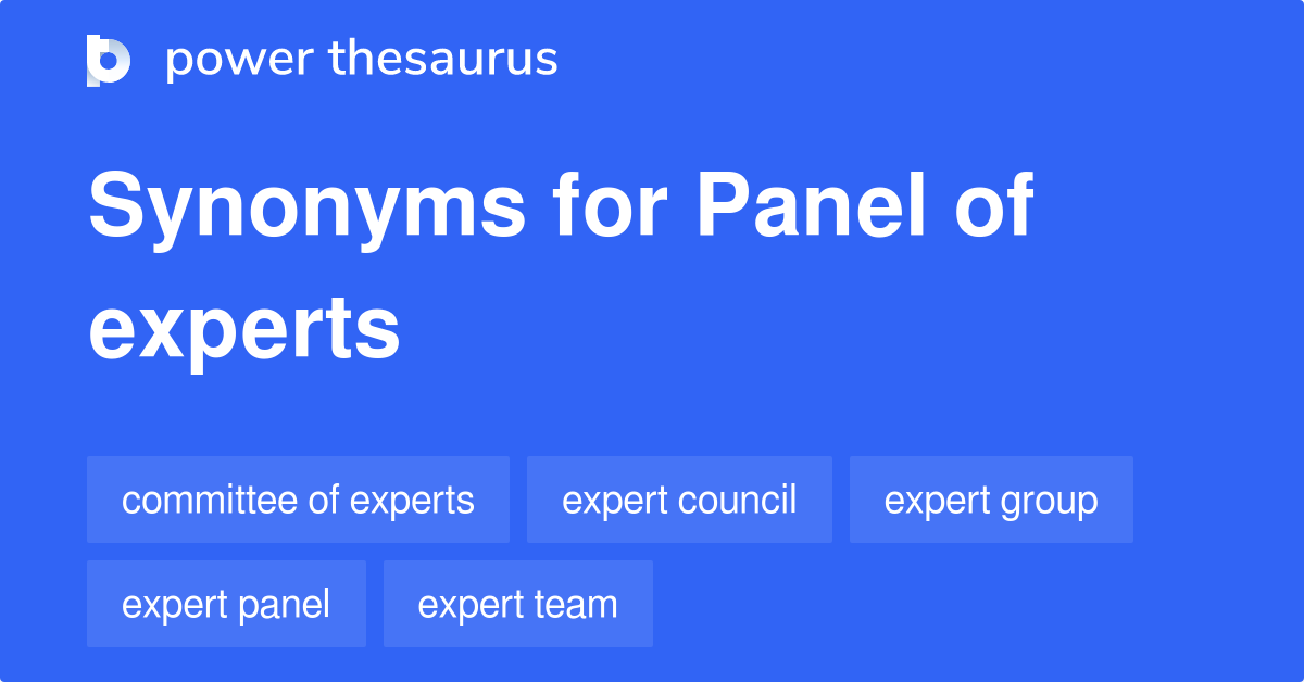 Panel Of Experts