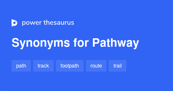 PATHWAY Synonyms: 760 Similar Words & Phrases