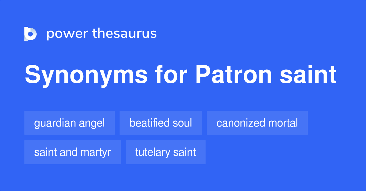 155 PATRON SAINT Synonyms
