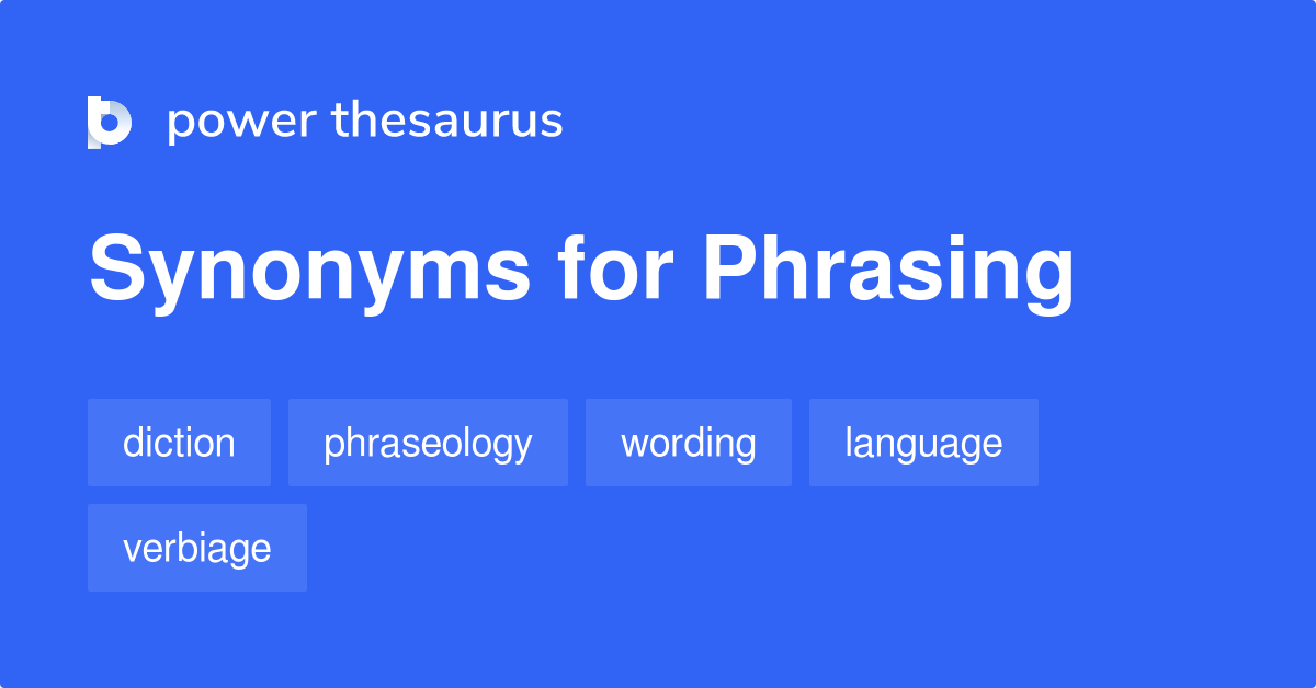 1 Idiom About Phrasing