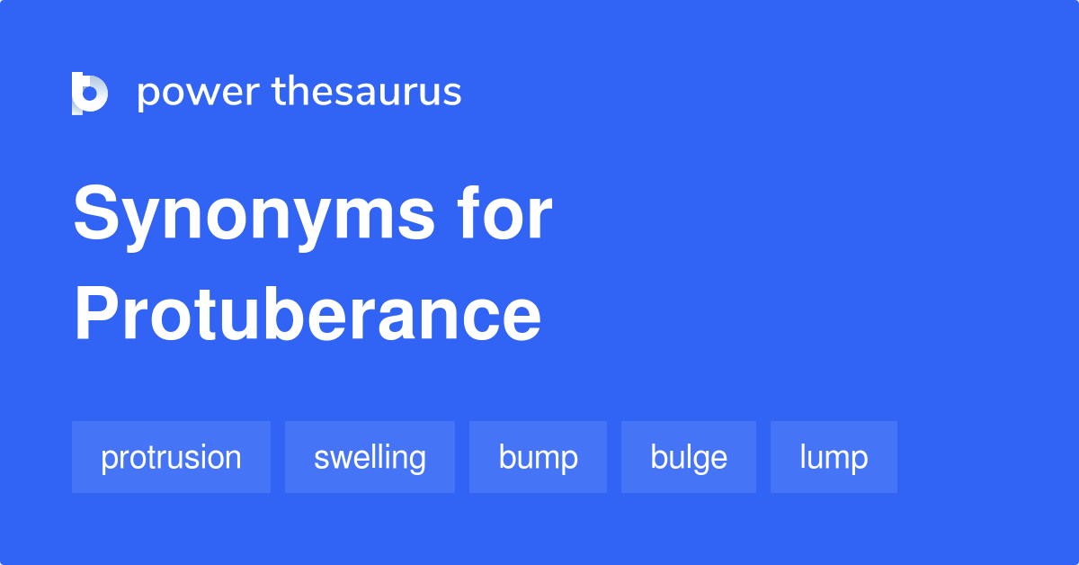 PROTUBERANCE Synonyms: 559 Similar Words & Phrases