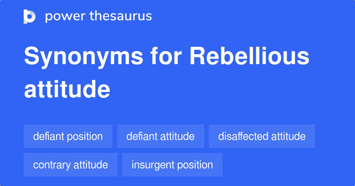 The Word Rebellious